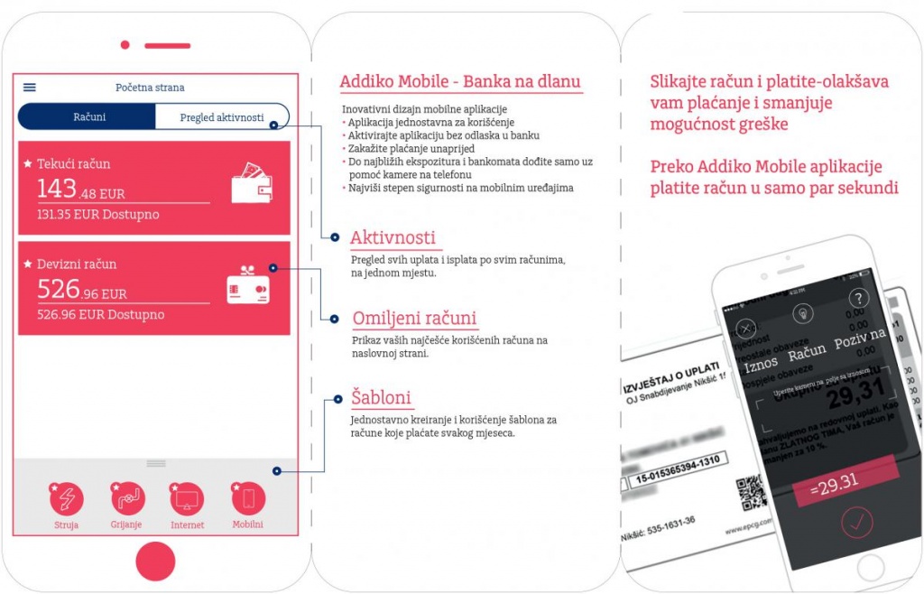 Addiko Mobile - Addiko Bank Crna Gora